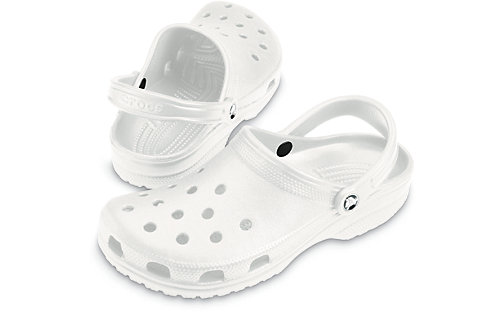 Crocs Schuhe white