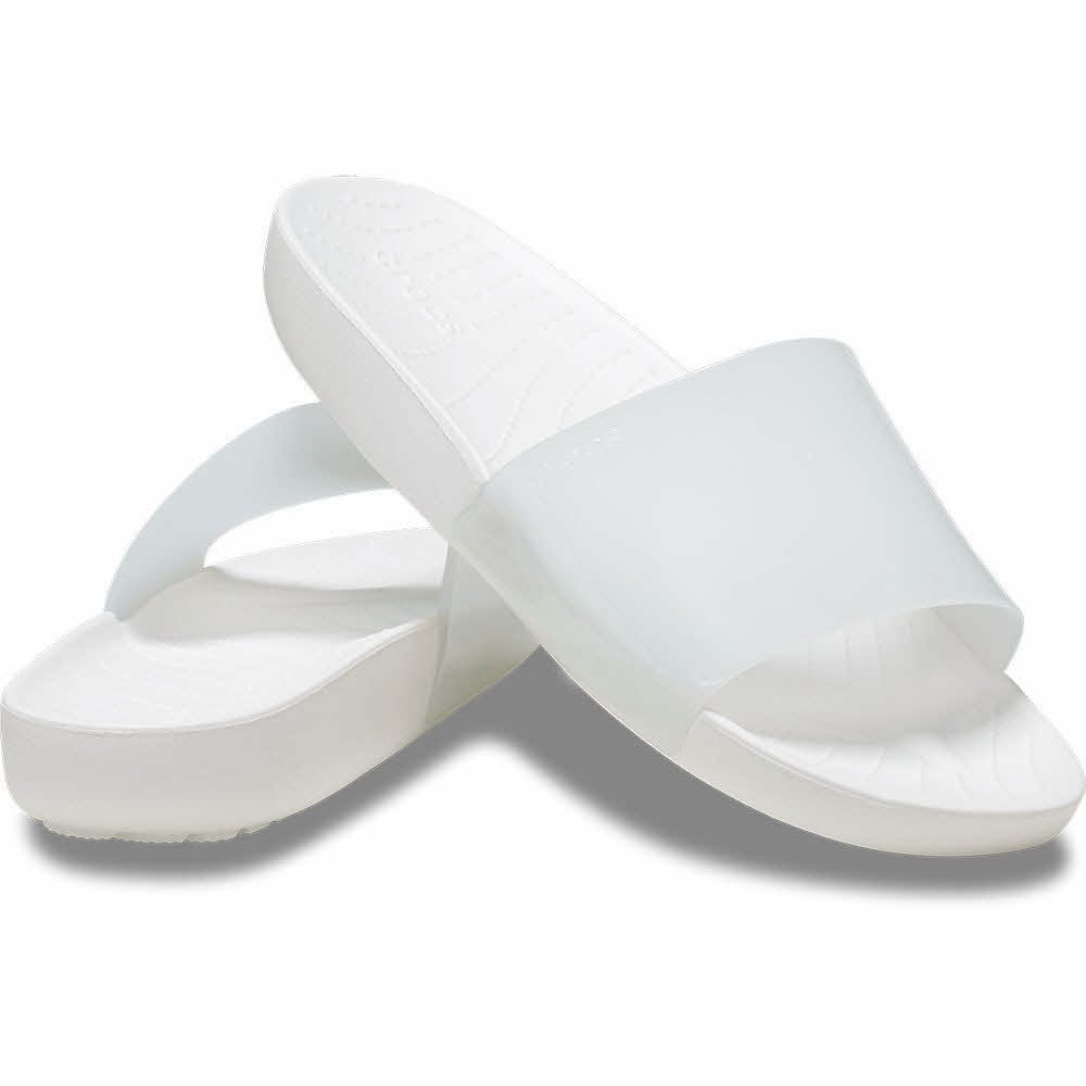 Crocs Splash Glossy Slide white