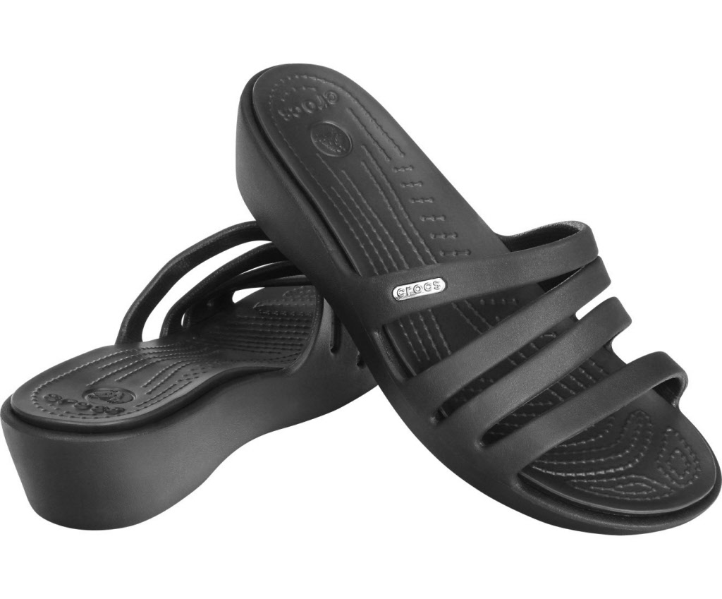 Crocs Schuhe Damen black