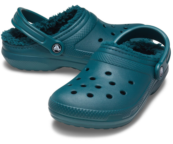 Crocs Classic Lined Clog evergreen
