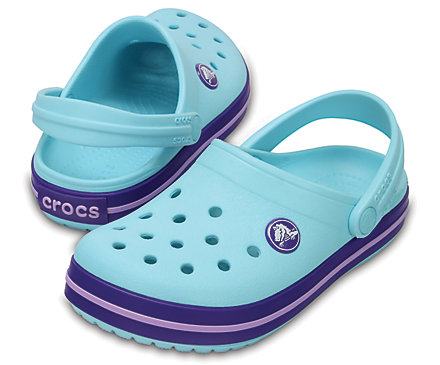 Crocs Schuhe Kinder ice blue