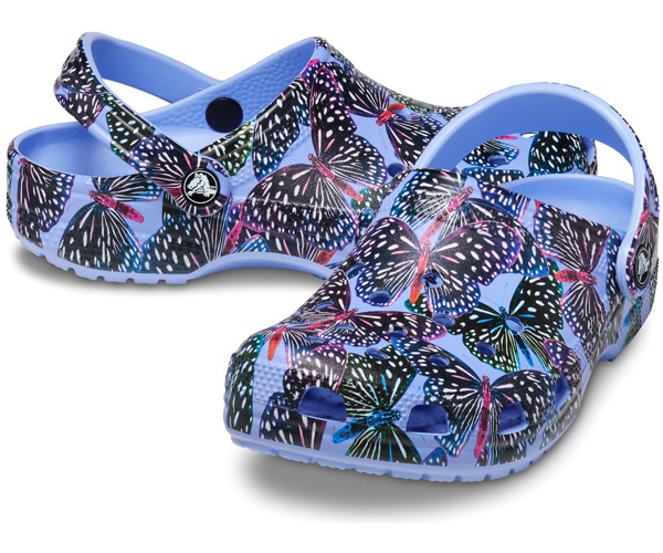 Crocs Classic Clog Butterfly moon jelly multi