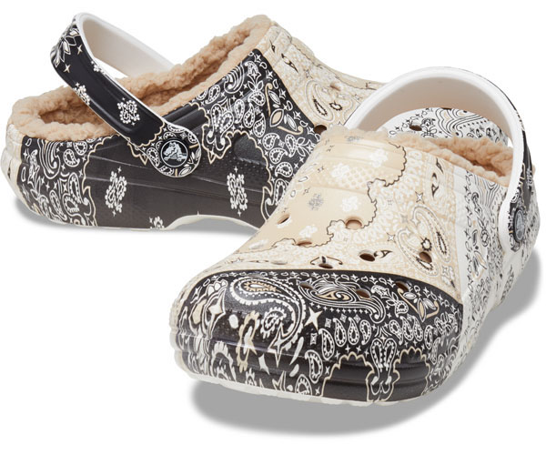 Crocs Classic Lined Bandana Clog Chai multi