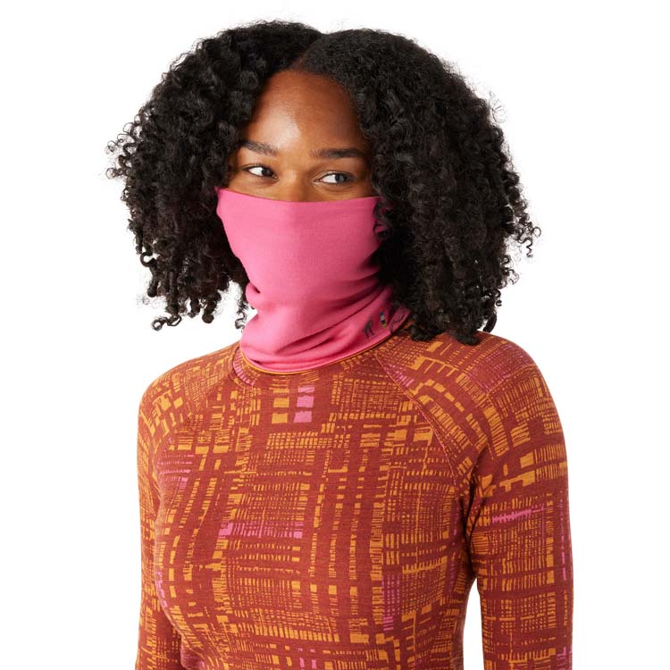 Smartwool Merino Thermal Reversible Neck Gaiter power pink