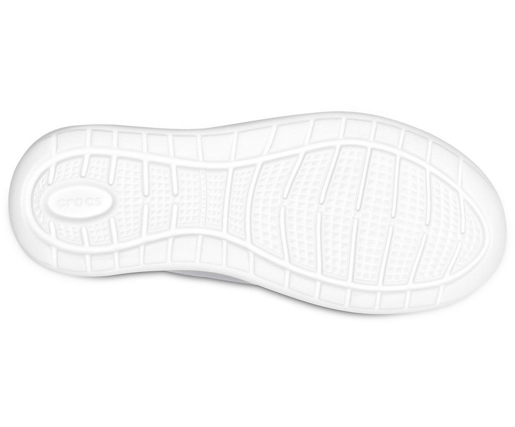 Crocs Schuhe Damen light grey white