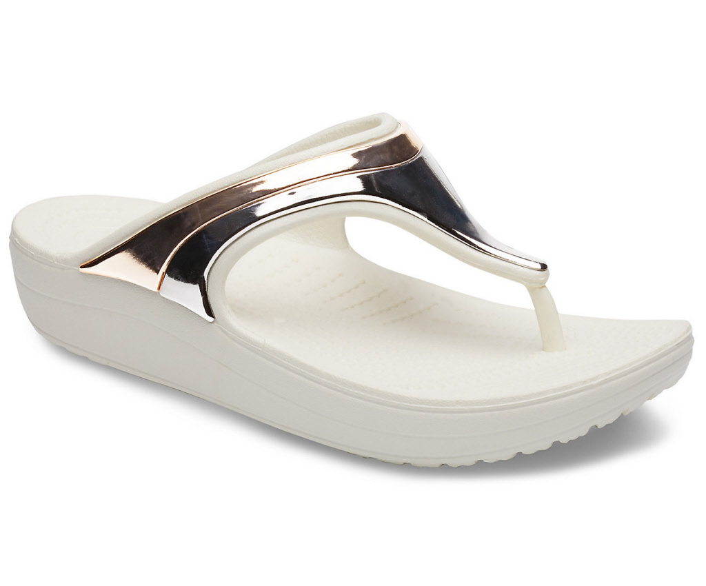 Crocs Schuhe Damen multi rose gold oyster