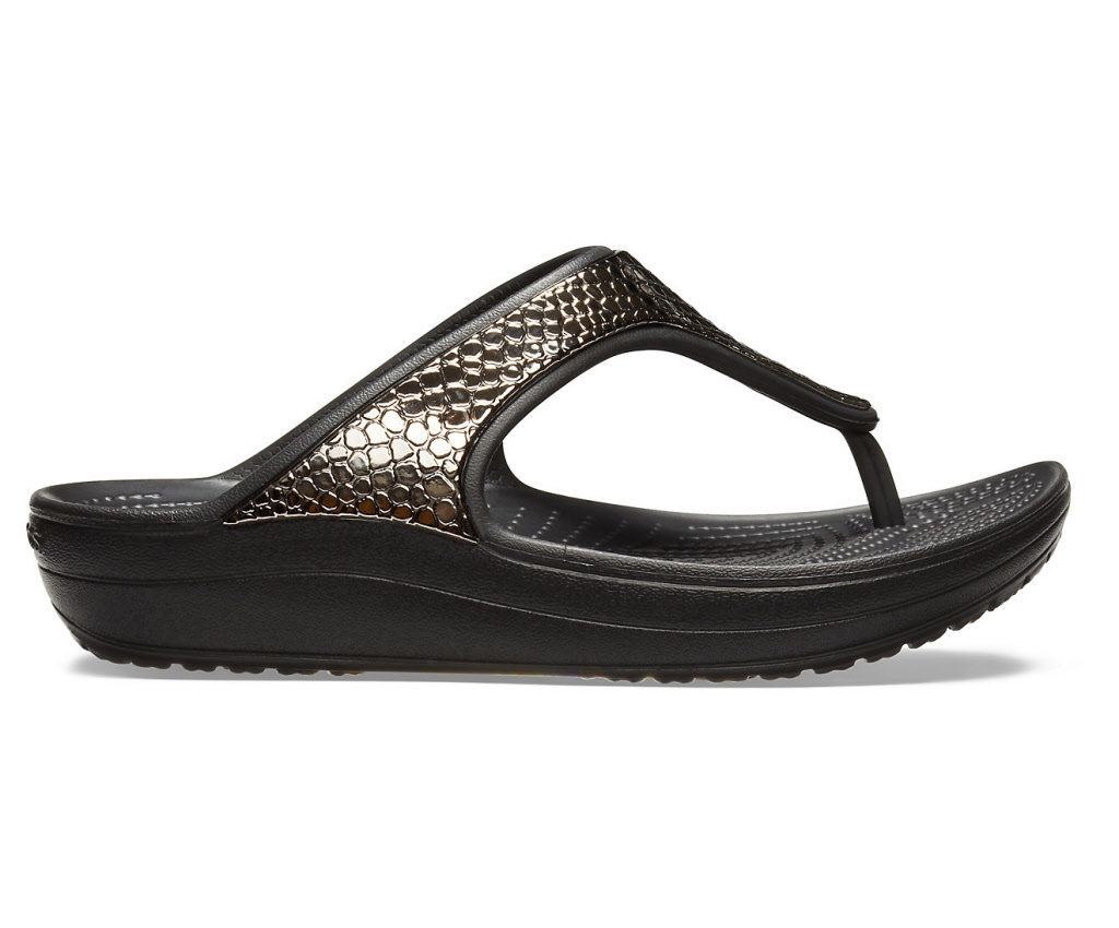 Crocs Schuhe Damen gunmetal black