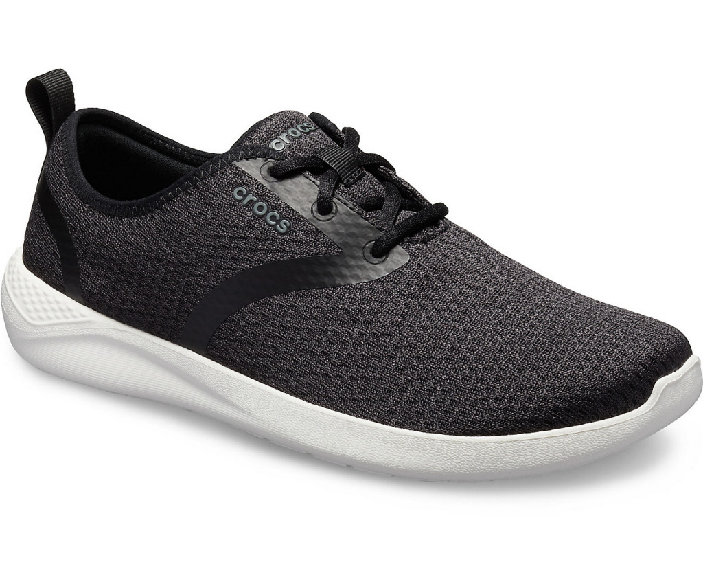 Crocs Herren Lite Ride Mesh Lace black white