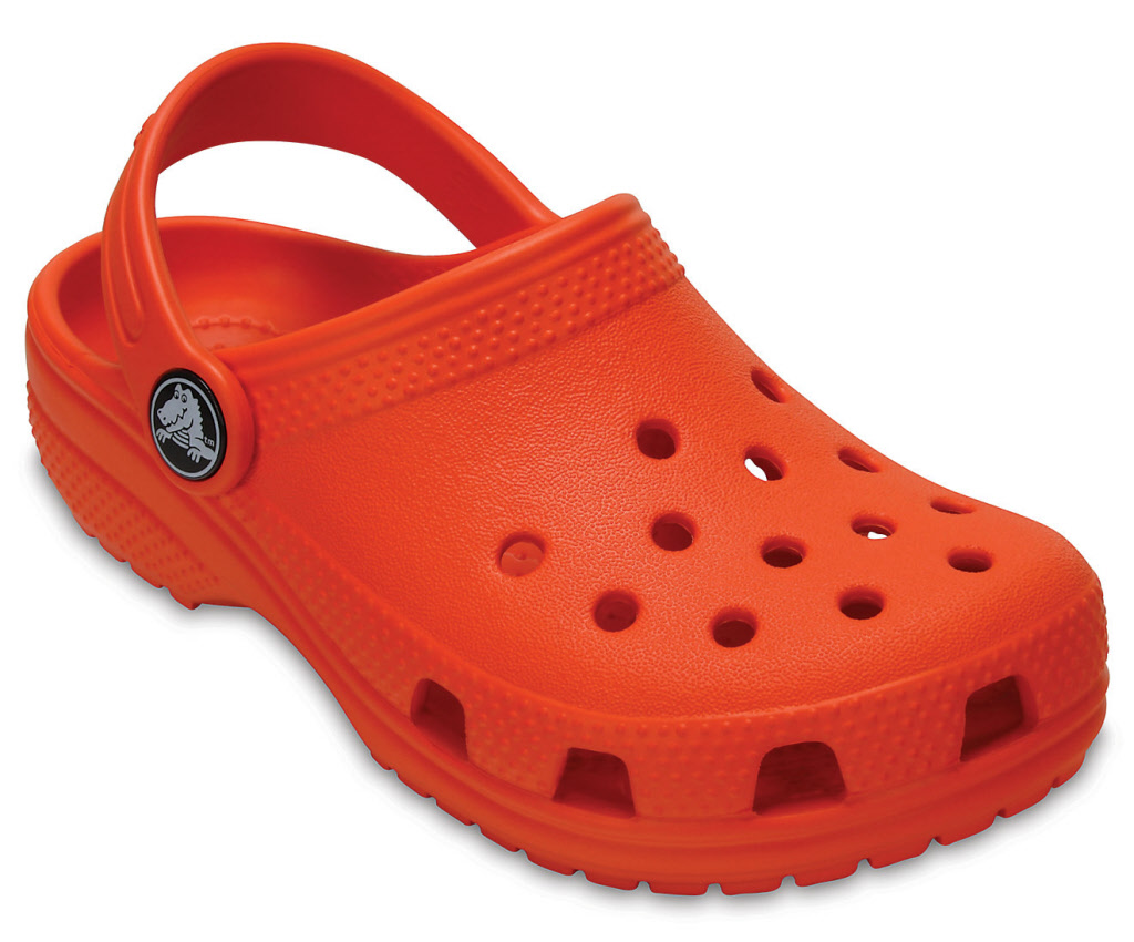 Crocs Schuhe Kinder Classic Clog tangerine