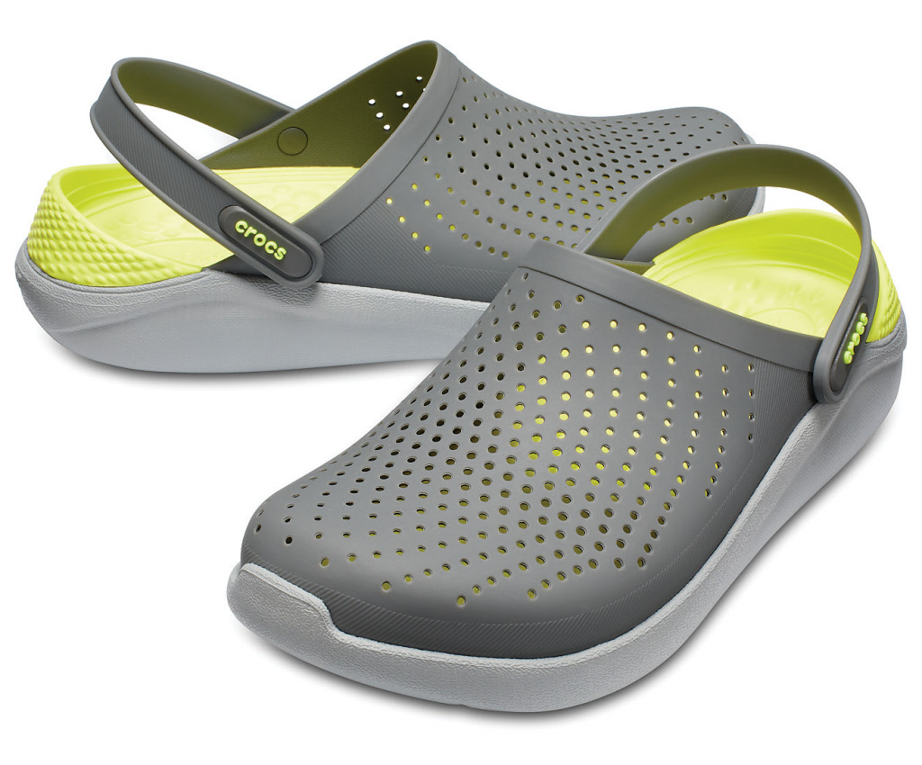 Crocs Schuhe slate grey/light grey