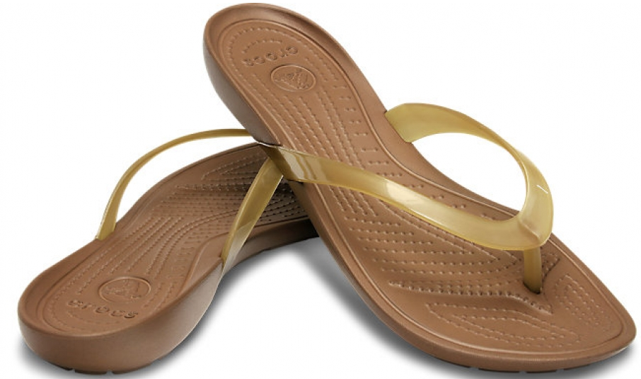 Crocs Schuhe Damen bronze