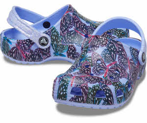 Butterfly crocs store